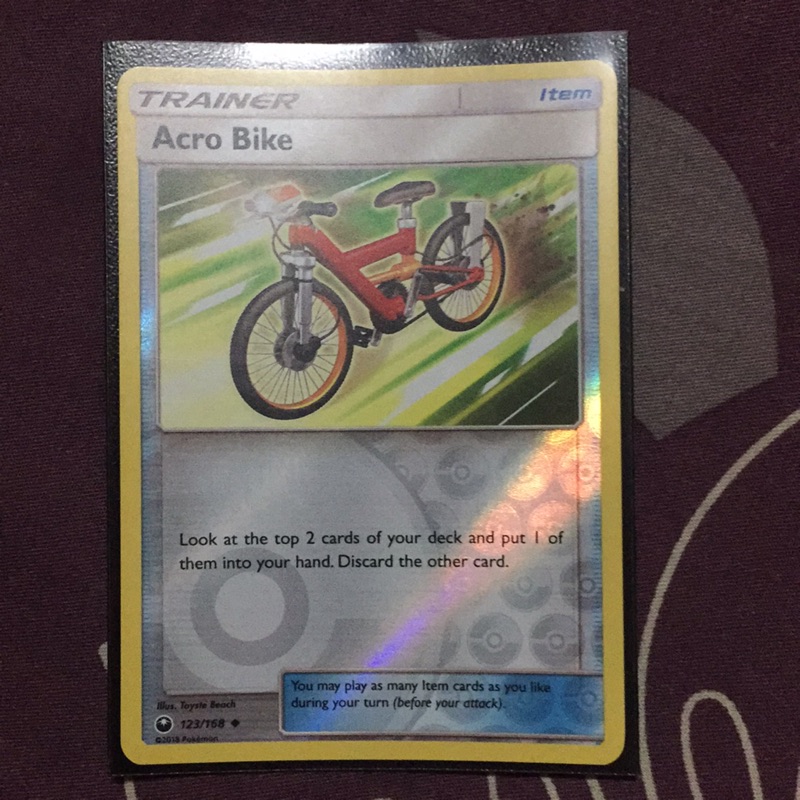 越野腳踏車 Acro Bike 外閃 123/168 PTCG pokemon | 蝦皮購物