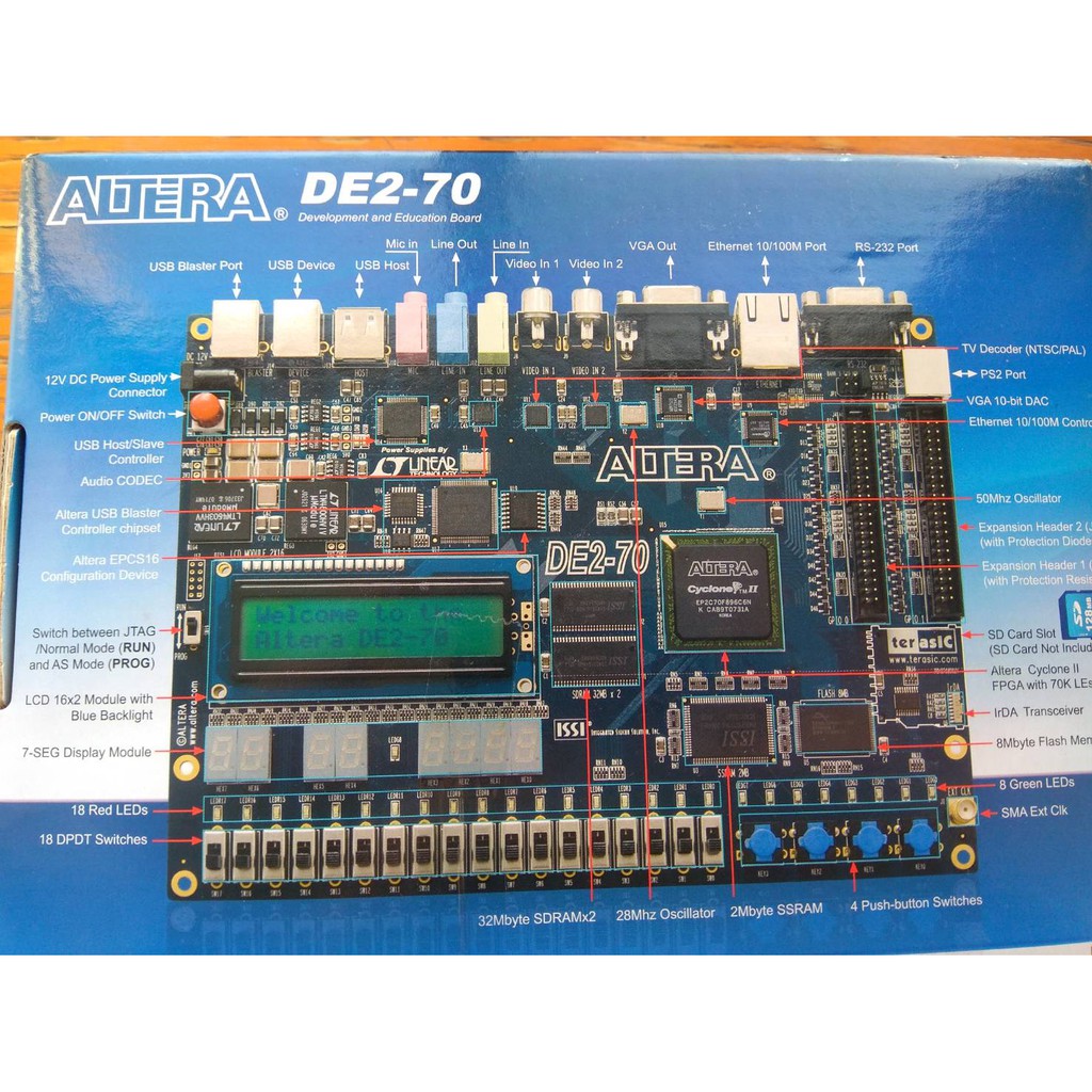 Terasic Altera DE2-70 FPGA | 蝦皮購物