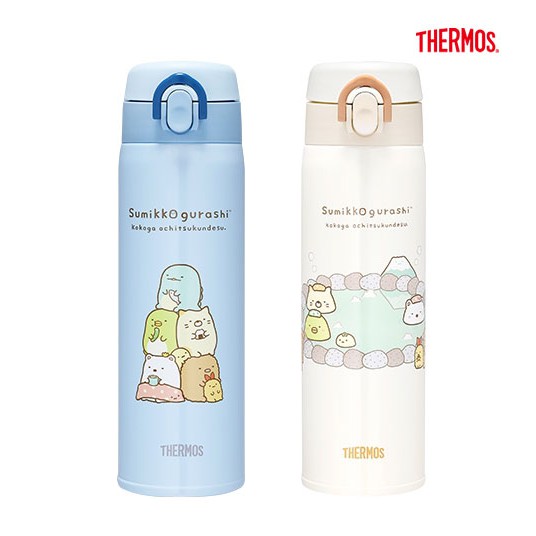 THERMOS膳魔師 角落小夥伴 不銹鋼真空保溫瓶 保冷瓶 500ML JALC-500 保溫杯 輕量瓶0.5L角落生物 | 蝦皮購物