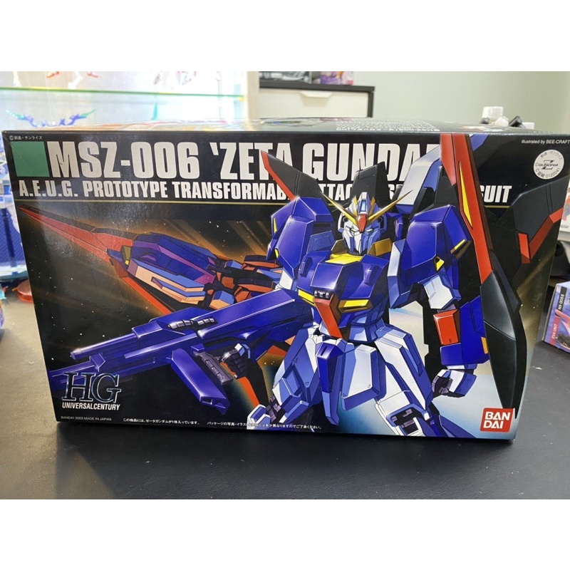 萬代 BANDAI HG 1/144 MSZ-006 ZETA Z鋼彈下單就送42話情境模型 | 蝦皮購物