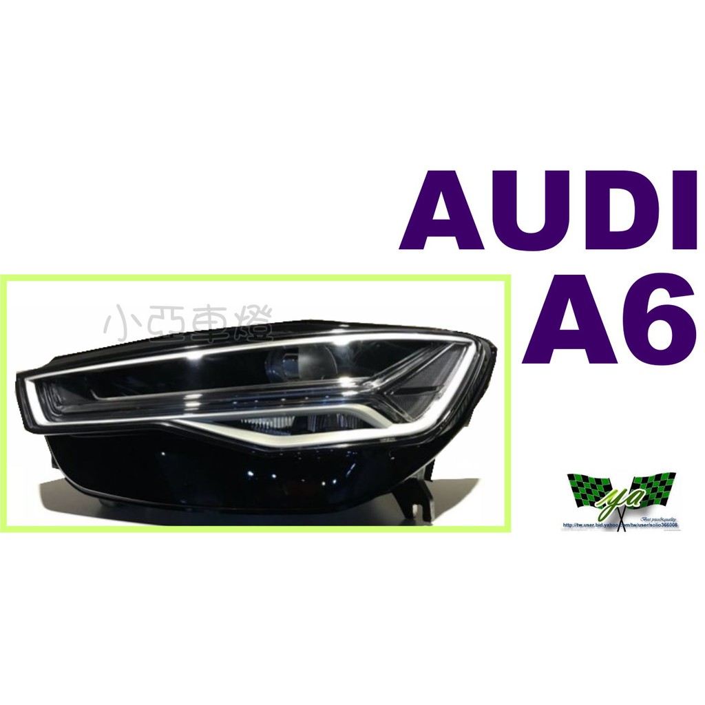 小亞車燈改裝＊全新 奧迪 AUDI A6 C7 C7.5 12 13 14 15 16 全 LED 光導式 大燈 | 蝦皮購物