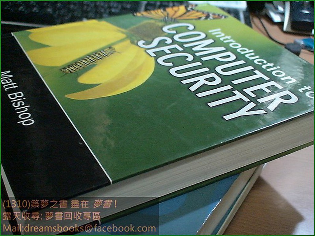 【夢書/20 K4】Introduction To Computer Security Matt Bishop | 蝦皮購物