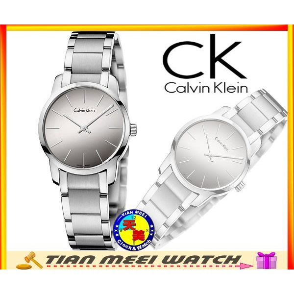 【天美鐘錶店家直營】【下殺↘超低價有保固】全新原廠CK Calvin Klein-女時尚石英錶 K2G23148 | 蝦皮購物
