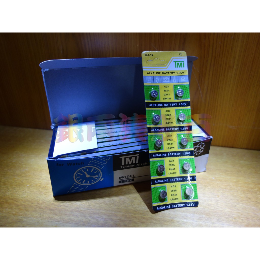 😊24H出貨😊 鈕扣電池 AG3 LR41 392 192 384 1元一顆 一卡十入 卡裝 非裸裝 | 蝦皮購物