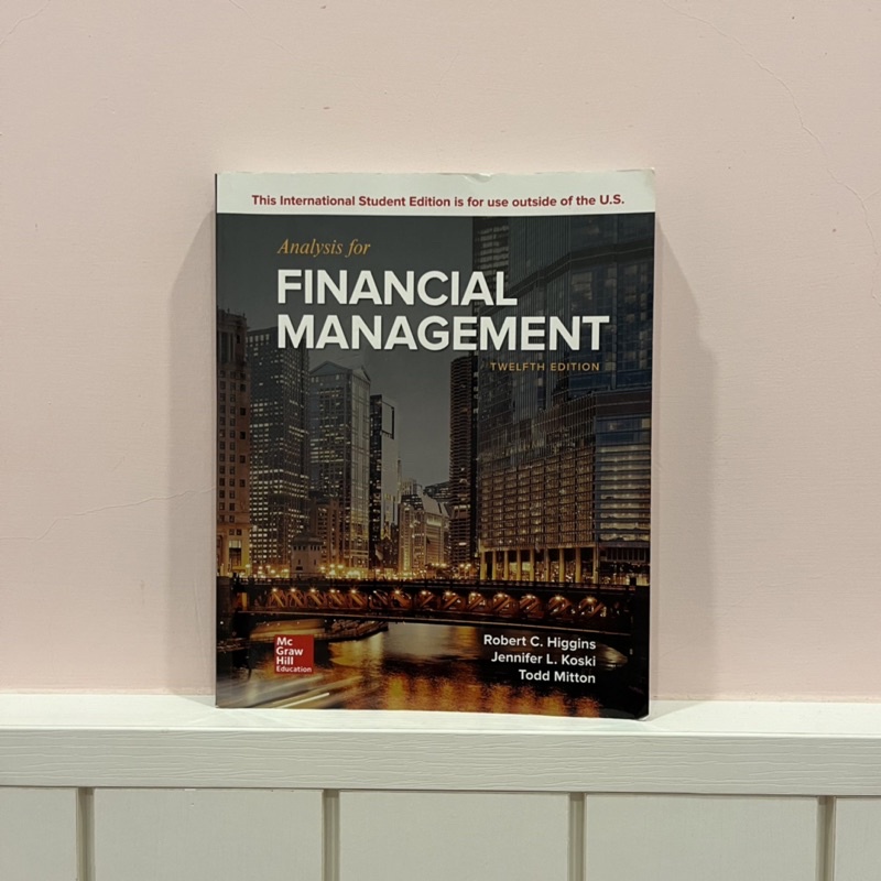 Analysis for Financial Management 12版 財務報表分析課本 | 蝦皮購物