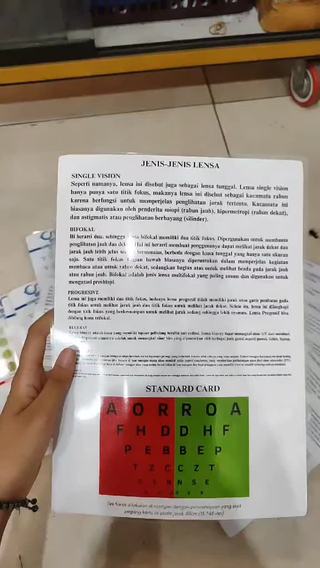 Mata Jaeger 閱讀卡 Jaeger Card 樣品色 2 面鏡片測試眼睛變體鏡片 | 蝦皮購物