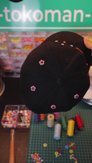 Tokoman Kwai Cap 黑花 | 蝦皮購物