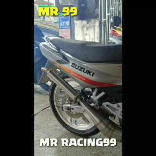 排氣 BM POWER Satria Lumba Satria Shark Dop Cast MR99 原裝全不銹鋼 | 蝦皮購物