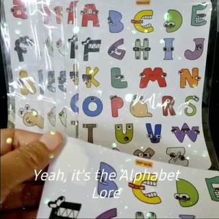 貼紙包字母 LORE STICKER LORE STICKER ABC NUMBERS NUMBERS NUMBERS | 蝦皮購物