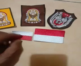 Merah PUTIH Bet logo Sd Smp Sma 紅白旗 | 蝦皮購物