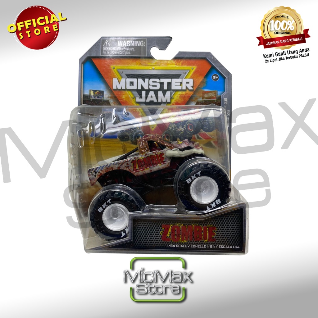 Monster Jam 1:64 比例系列 28 原版 Spin Master SM58701 | 蝦皮購物