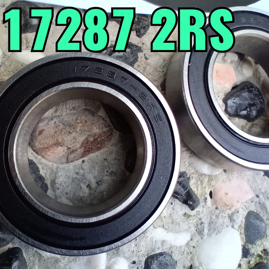 軸承湖人輪轂軸承 Freehub 17287 2RS 密封膠球自行車軸承 | 蝦皮購物