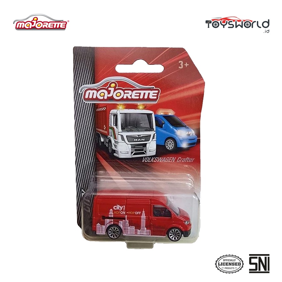 Majorette City Volkwagen Crafter 紅色兒童玩具 | 蝦皮購物