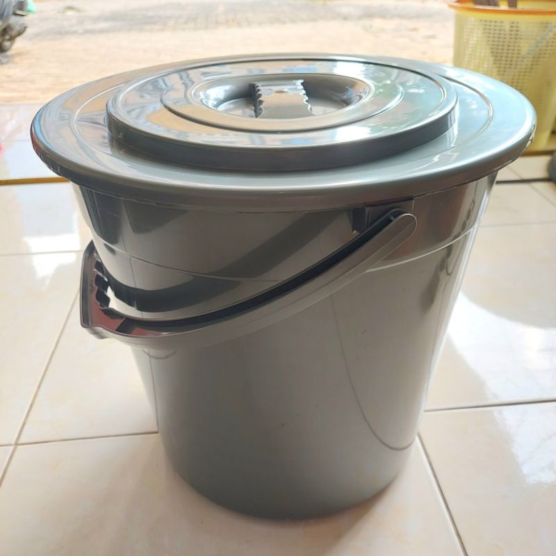 6 加侖灰水桶 Phylia 塑料 Timbah 桶 24L Dapur Karya Mdn | 蝦皮購物