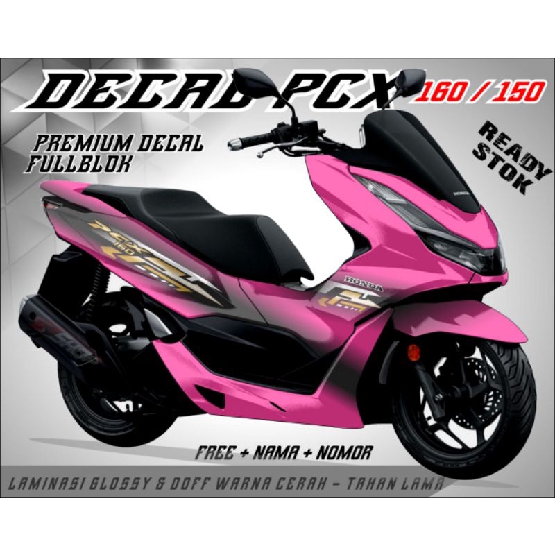 HONDA 貼紙變化貼花全身本田 pcx 160 Minimalist grapis 貼紙也適用於 pcx 150 | 蝦皮購物