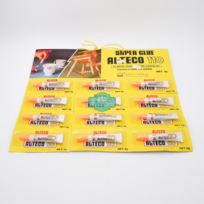 Super Glue Alteco 110 Glue 超強多用途 1 打 | 蝦皮購物