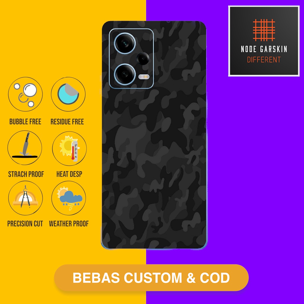 Garskin skin Redmi Note 12 Pro 全身或 Backonly 乙烯基迷彩代碼 XCB | 蝦皮購物
