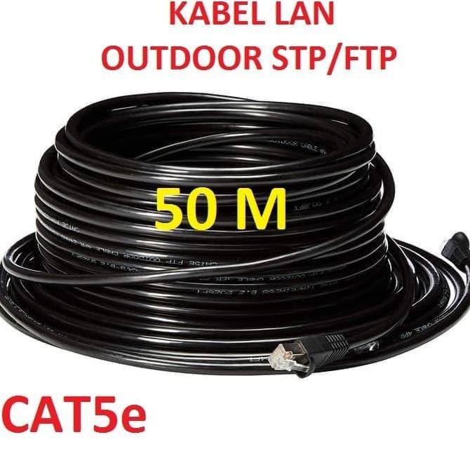 全新戶外 LAN 電纜 STP Cat5 50M 即用型 Cat5 FTP 電纜 50 米 | 蝦皮購物