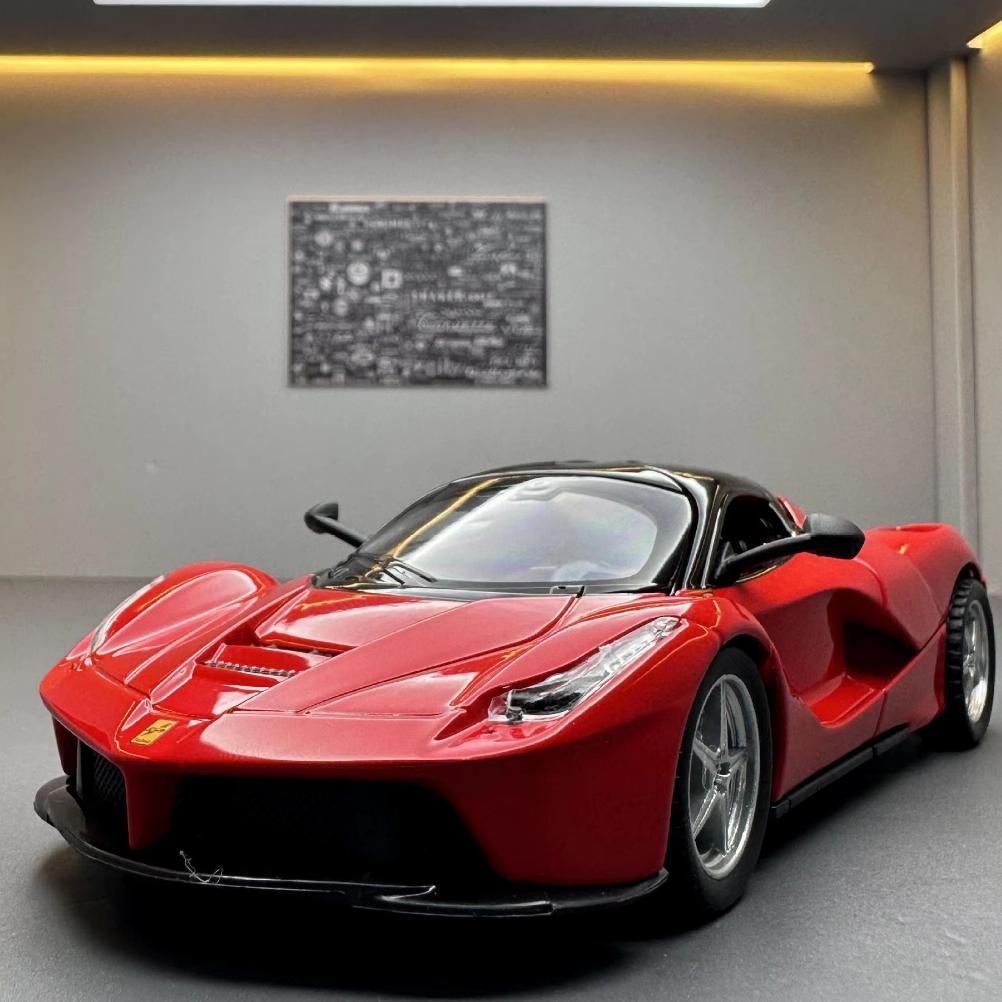 FERRARI 壓鑄法拉利比例 1/32 Laferrari Rafa 超級汽車收藏微型展示逼真跑車 | 蝦皮購物