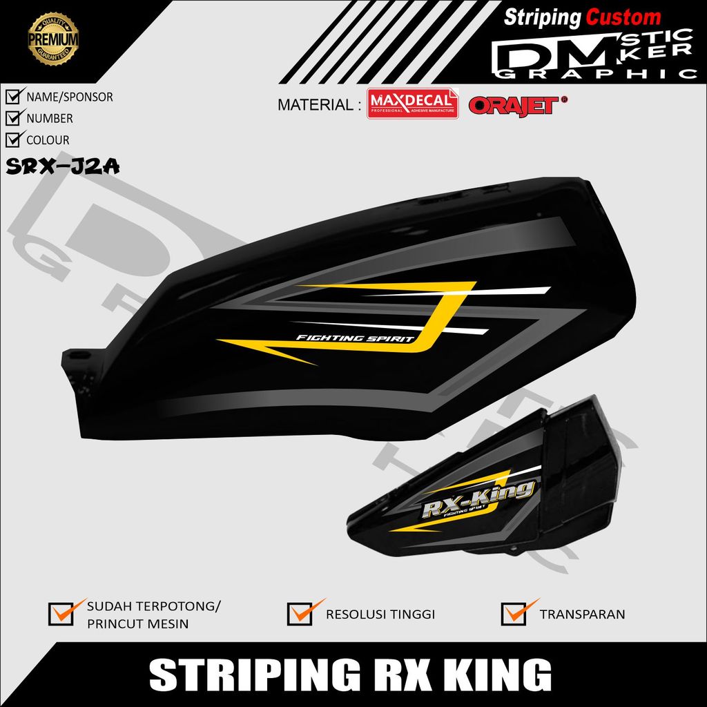 RX KING STRIPING 高級透明紫外線變化代碼 SRX-J2 | 蝦皮購物