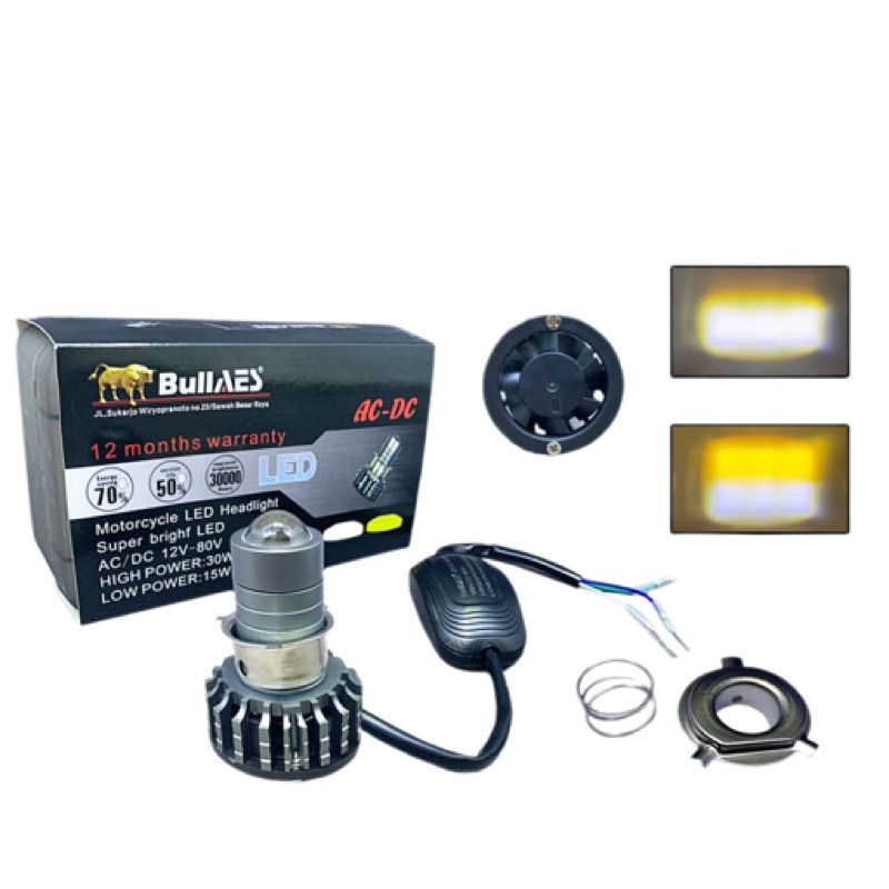Lamph 頭燈 H6 H4 激光 Led 燈泡 H6 風扇/Led 激光 SOCKET 燈 H6 H4/H4 風扇/L | 蝦皮購物