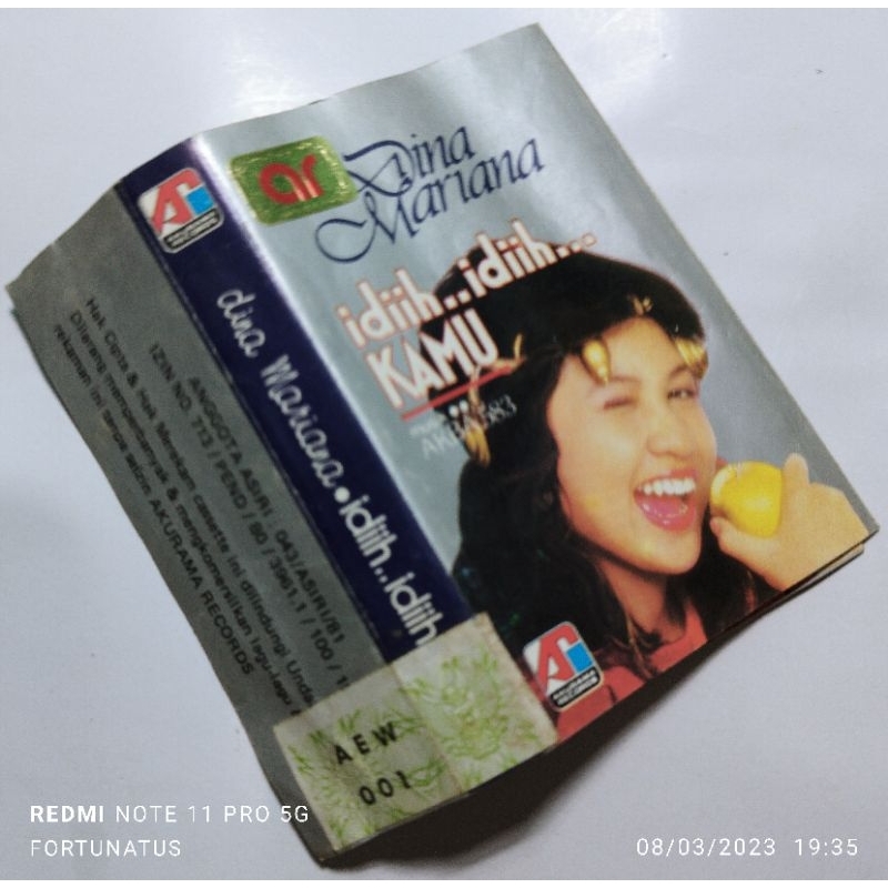 迪娜·瑪麗安娜·卡帶 idih idih 的卡帶專輯 | 蝦皮購物