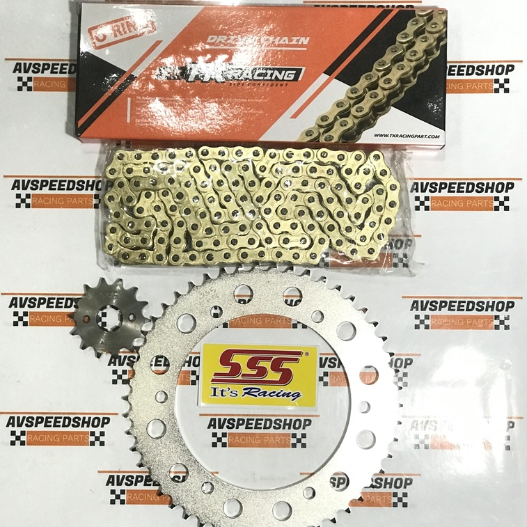 山葉 Gear GIR 套裝 SSS YAMAHA WR 155 鏈條 TK O 型圈 HPO 金色 | 蝦皮購物
