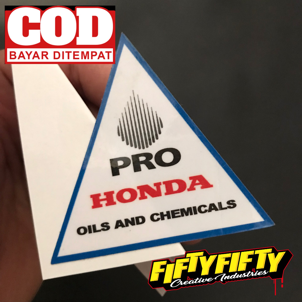 打印切割貼紙 HONDA OIL LOGO 光面層壓打印貼紙摩托車汽車頭盔貼紙已成型設計圖案 | 蝦皮購物