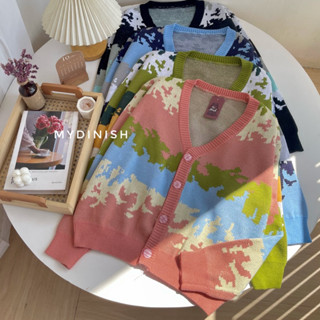 Neva Cardy 女式抽像圖案開衫 | 蝦皮購物