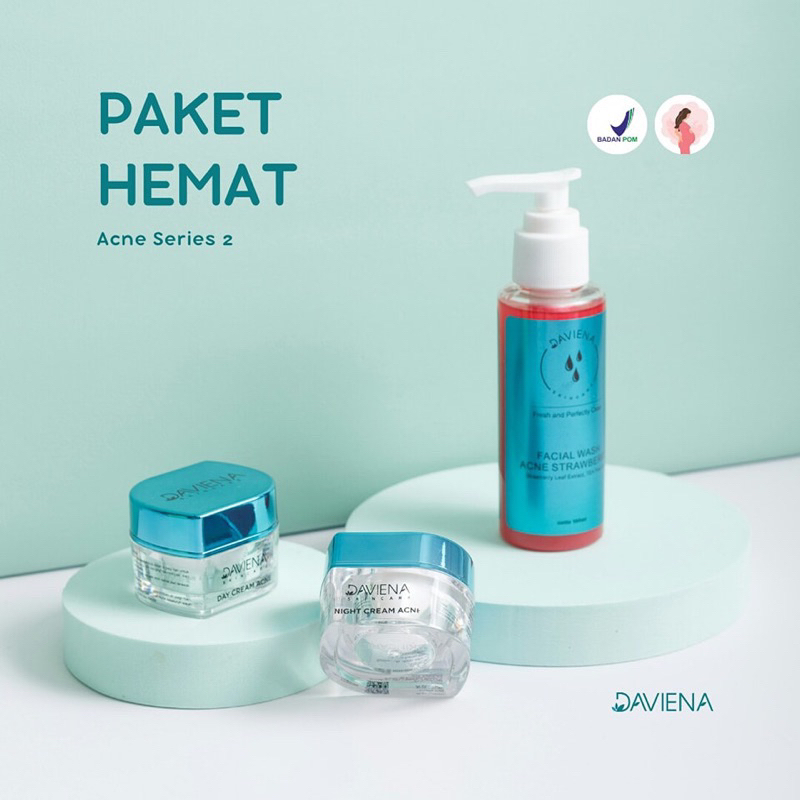 Daviena Skincare Acne2 儲蓄包/Davina 護膚儲蓄包 | 蝦皮購物