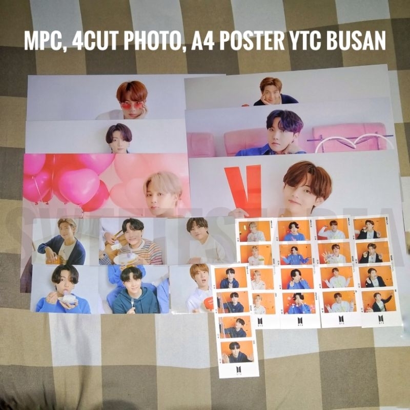Mpc 4CUT 照片 A4 海報 BTS 又來了 BUSAN 官方 | 蝦皮購物