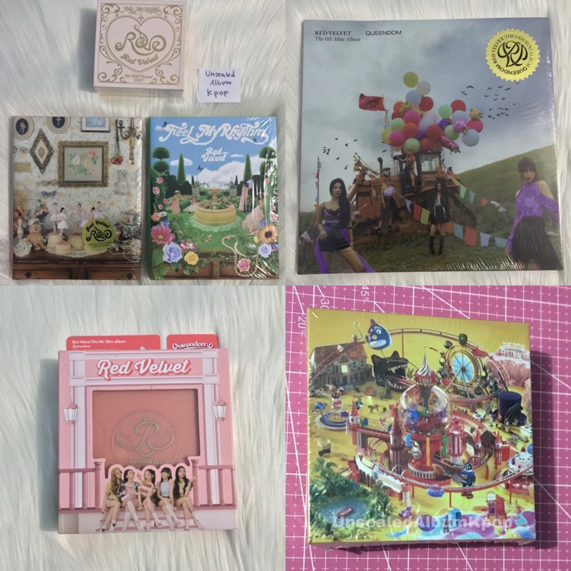 紅色天鵝絨 RV Feel My Rhythm FMR Queendom Girl 案例寫真集 TRF The reve | 蝦皮購物