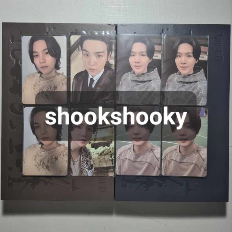 Bts SUGA August D D-DAY 常規版本 1 版本 2 未密封全套專輯 | 蝦皮購物