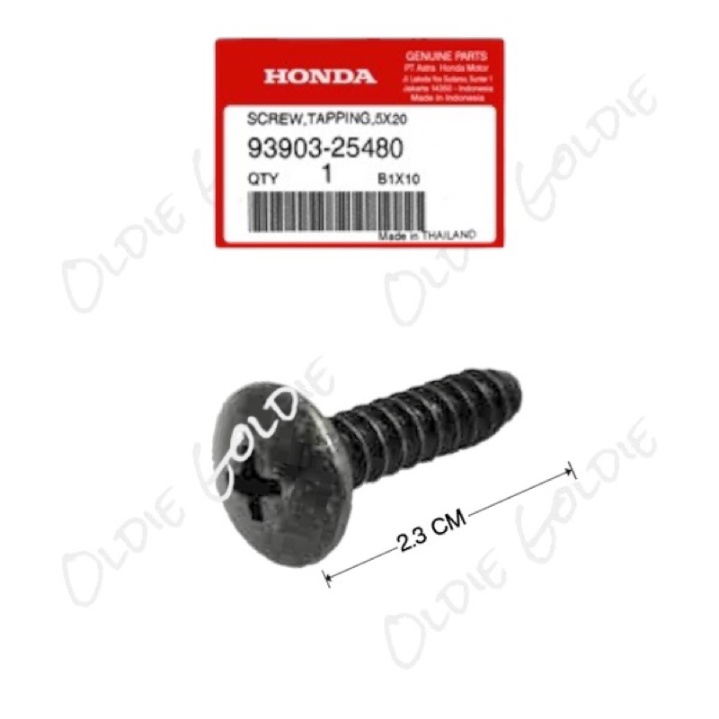 HONDA 93903-25480 螺紋螺栓過濾器蓋本田 Matic Beat Scoopy Spacy Vario | 蝦皮購物