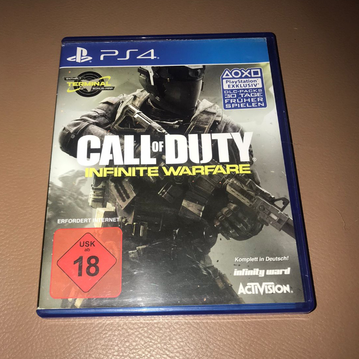 使命召喚 IW 無限戰爭 BD 磁帶 Ps4 CD 遊戲 Playstation PS5 5 Reg2 Reg R2 R | 蝦皮購物