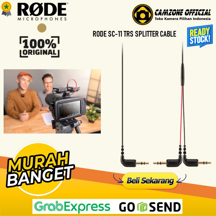 Rode SC11 直角 3.5mm TRS Y 型分線器電纜 RODE SC-11 | 蝦皮購物