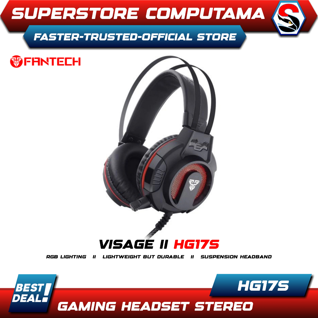 Fantech HG17s VISAGE II HG17 RGB遊戲耳機 | 蝦皮購物