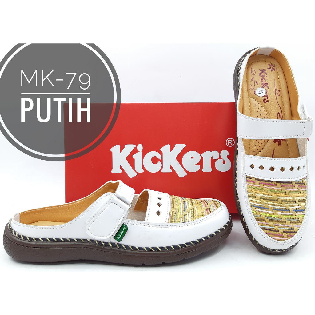 女式時尚一腳蹬 Kickers 涼鞋 Code MK-79 | 蝦皮購物
