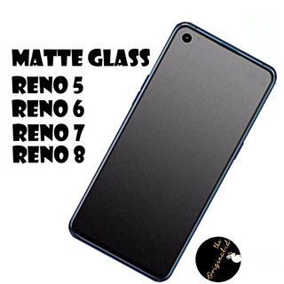 鋼化玻璃磨砂 oppo Reno 6 4G 5G Reno6 f 6F reno7 Z 7 7f reno8 T 8 8 | 蝦皮購物