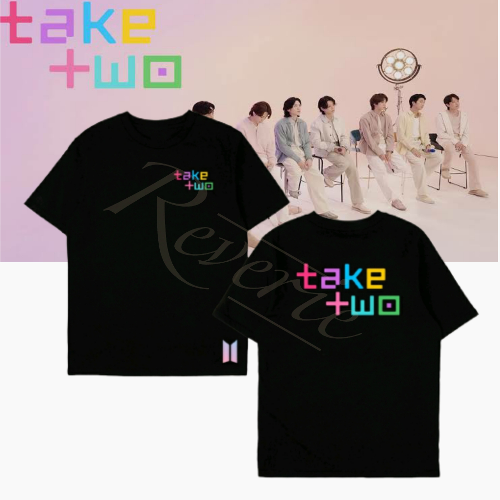 BTS TAKE TWO TSHIRT FESTA 10 週年 BT21 BANGTAN STYLE KPOP 時尚套裝 | 蝦皮購物
