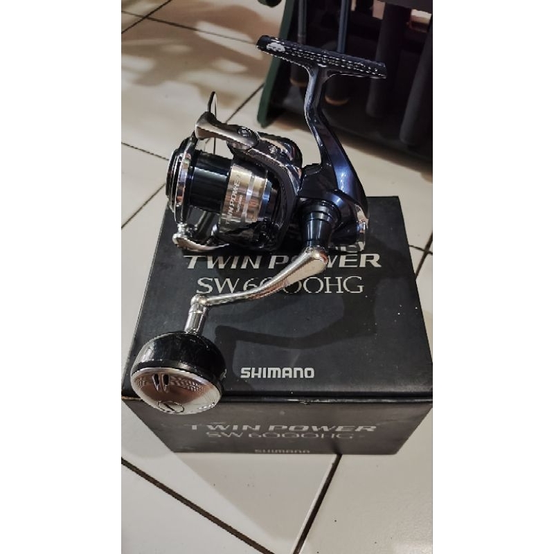 捲軸 Shimano TWIN POWER SW 6000 HG 2021 | 蝦皮購物