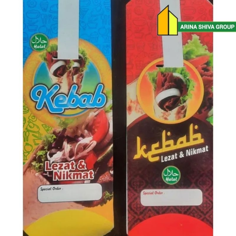 150 張 KEBAB 紙拉尺寸 25 9.5 厘米高品質厚工藝紙最新產品當代 KEBAB 盒 VIRAL KEBAB | 蝦皮購物