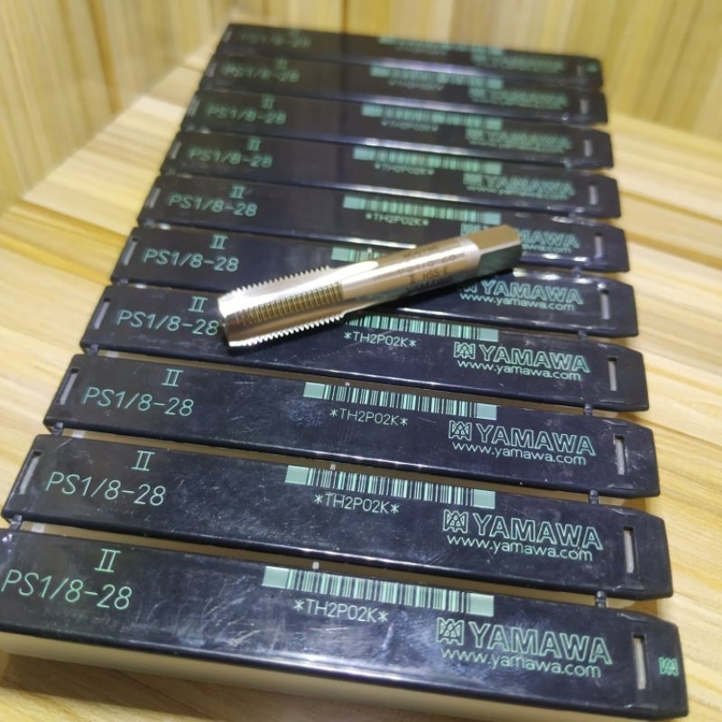 Mesin Yamawa日本絲錐PS1/8 28絲錐新寸PS1/8-28手動機 | 蝦皮購物