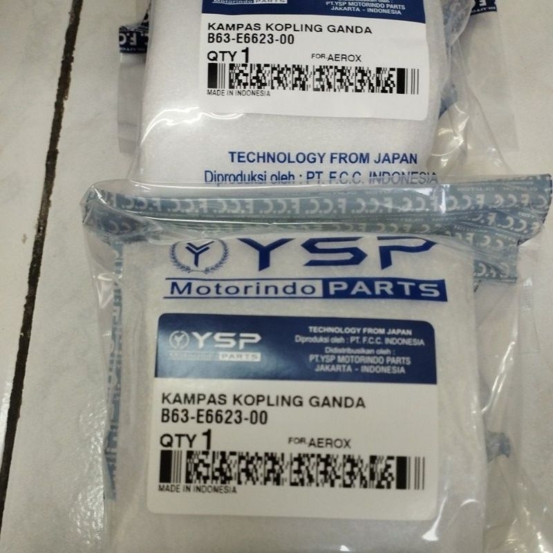 Ysp 僅雙襯離合器 AEROX 155CC OLD NEW LEXI 125 原裝 FCC | 蝦皮購物