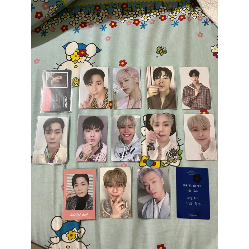 照片卡 Moonbin Astro Stargazer 開啟藍色火焰 蝦皮購物