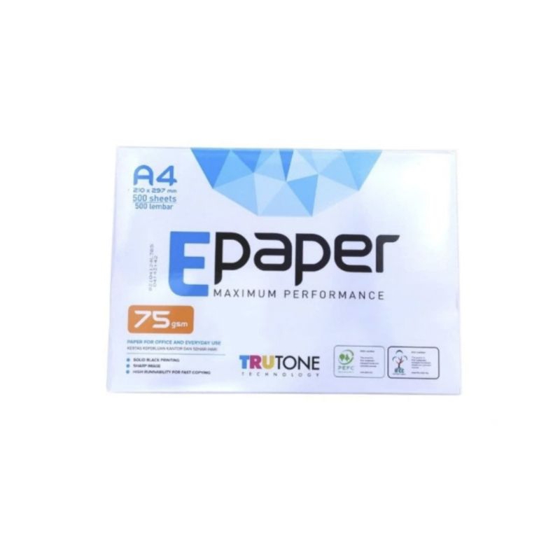 Hvs A4 紙 75 克電子紙 epaper hvs A4 紙 75 克 | 蝦皮購物