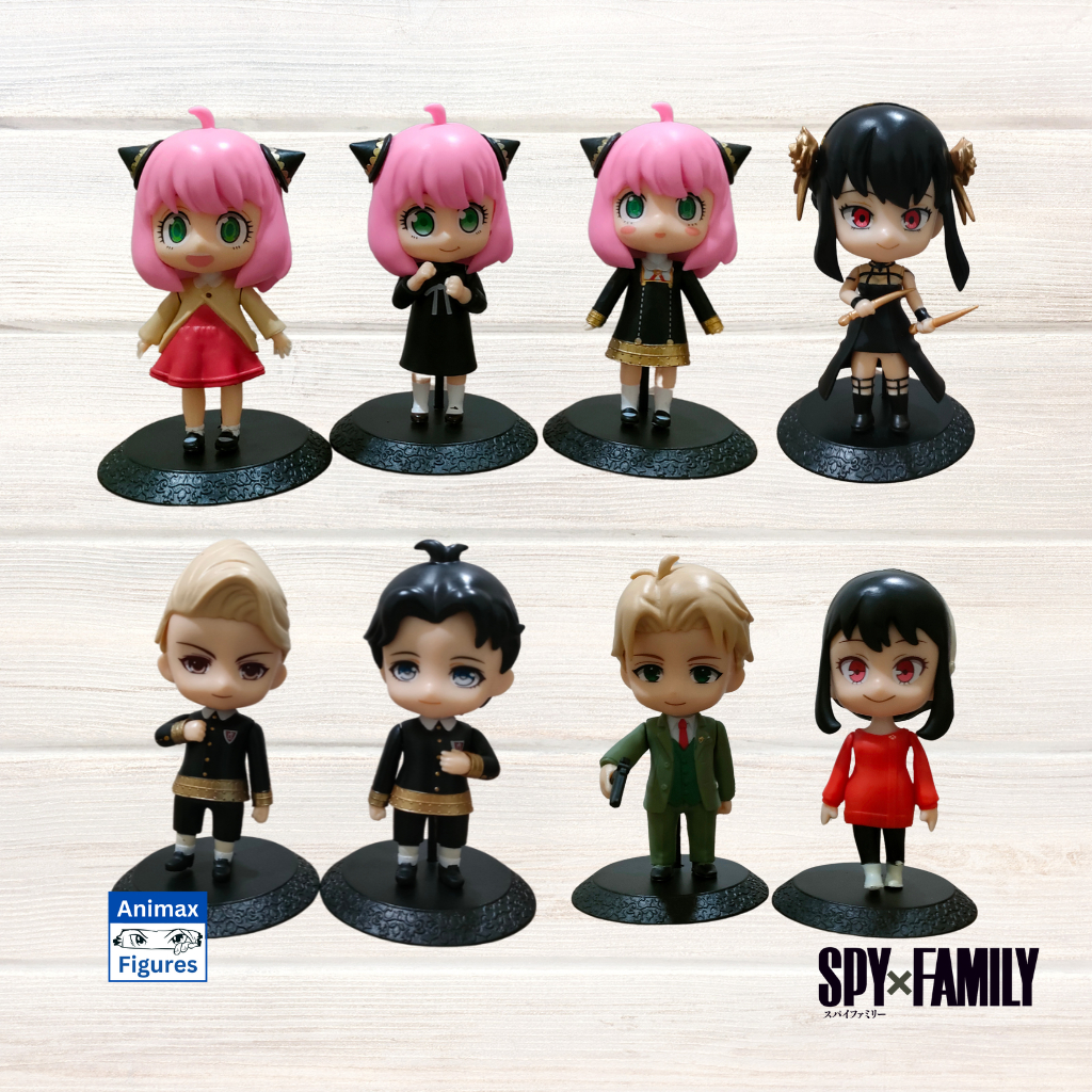 可動人偶 Spy X Family Anya Yor Loid Damian Ewen 高度 10 厘米 PVC PRE | 蝦皮購物