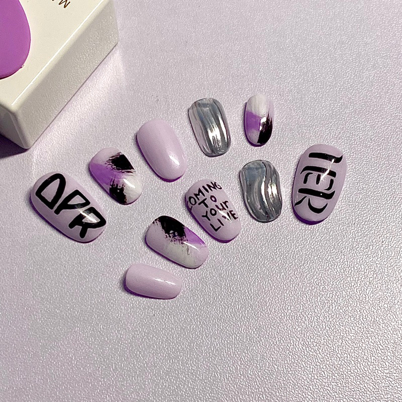 Dpr LIVE HER Album Inspired Custom Press on Nails Limerence | 蝦皮購物