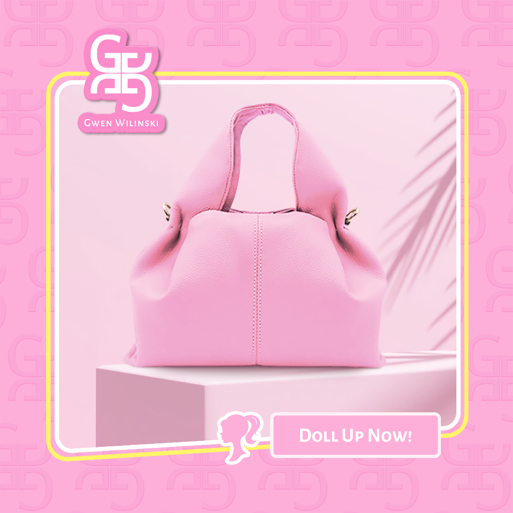 限量版 Barbie Pink Gwen Wilinski Polene Neuf 大號外觀 Alike tas 女士 | 蝦皮購物