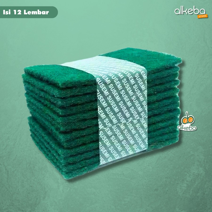 HIJAU Susemi Green Fiber 含有 12 張 Tapas 多用途清潔工具 | 蝦皮購物